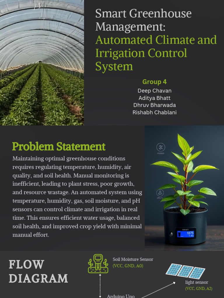 Real-Time Plant Health Monitoring System | PDF | Soil | Arduino