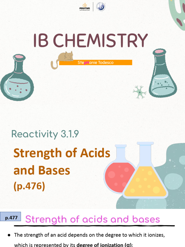 04 - Acids and Bases | PDF | Dissociation (Chemistry) | Acid
