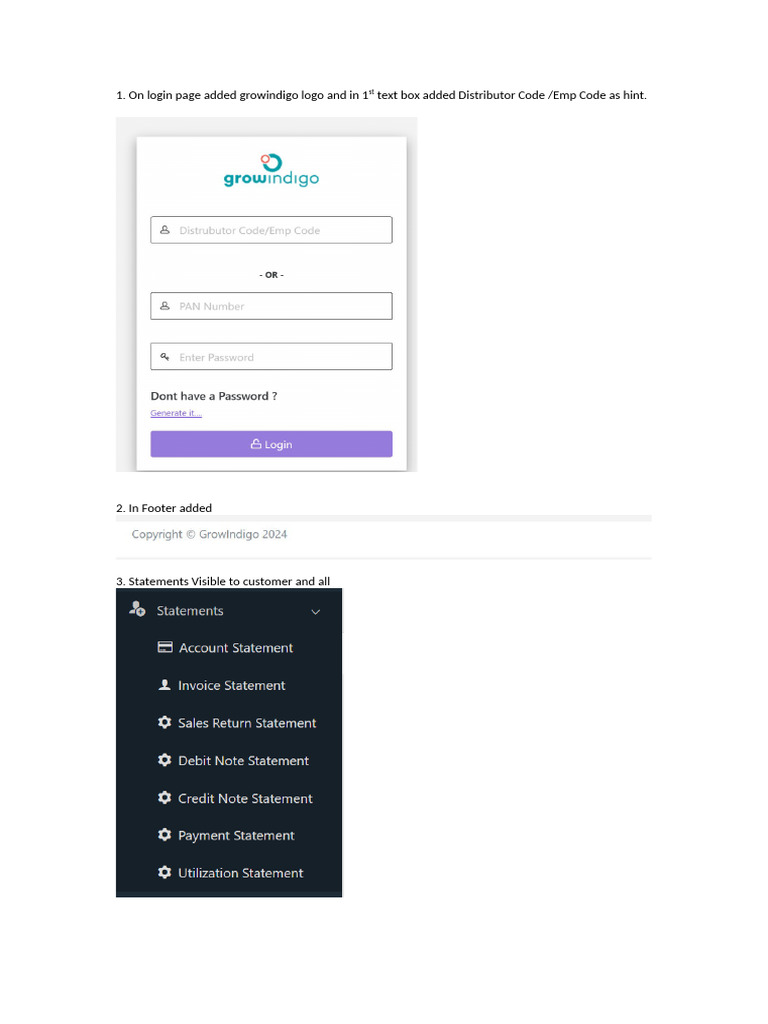 CSP Login Page Updates Summary | PDF