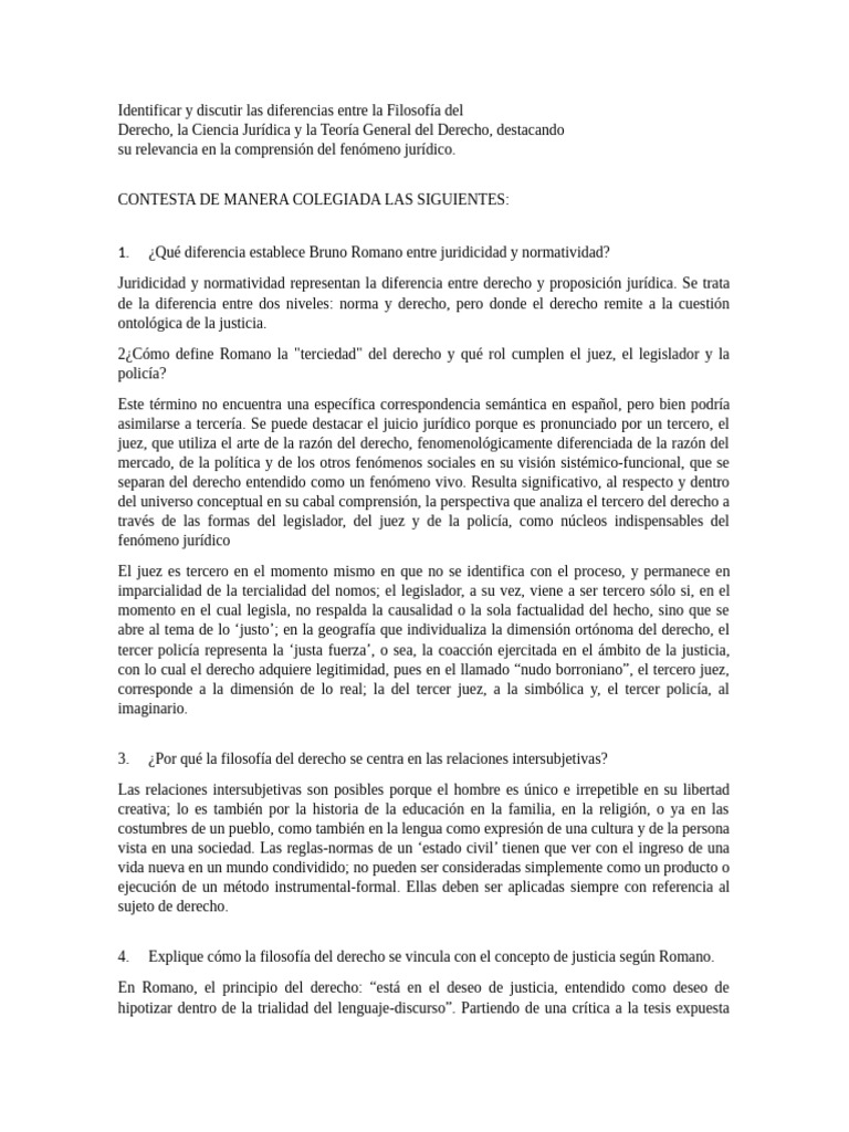 Cuál Es El Rol Del Logos en La Filosofía Del Derecho | PDF | Justicia ...