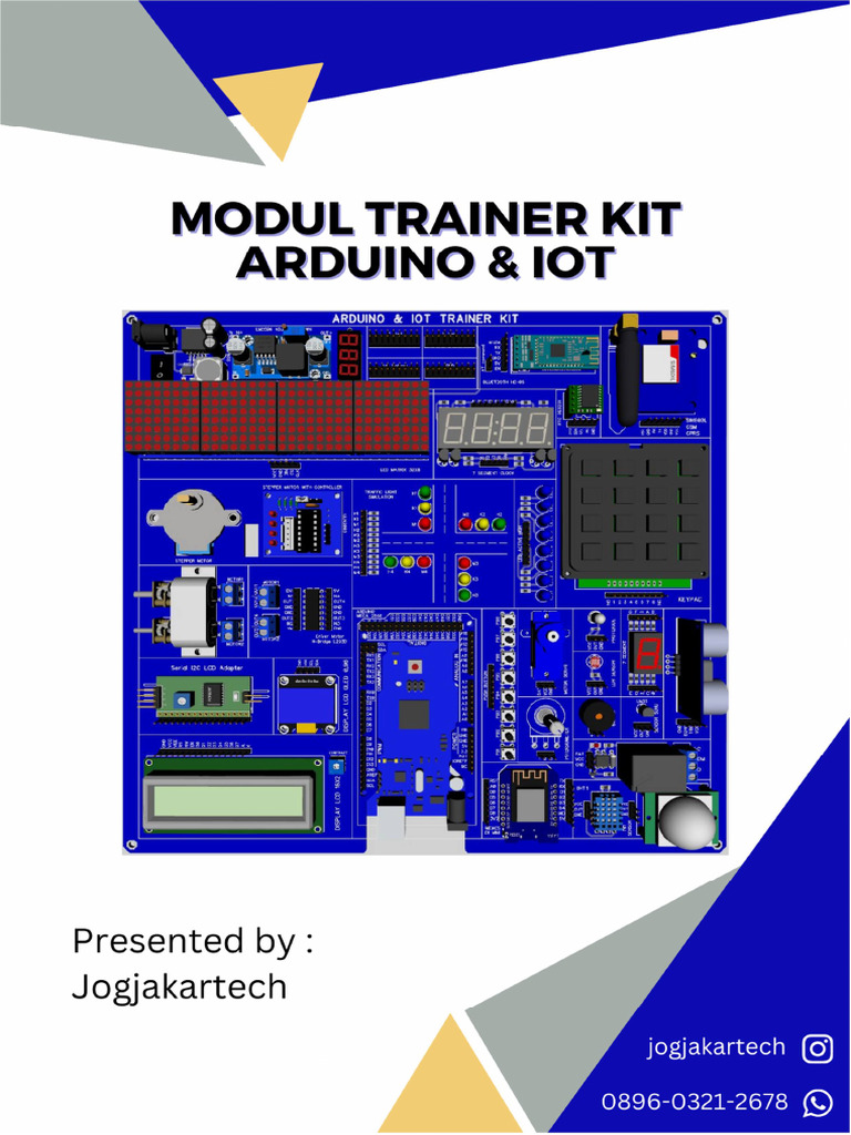 Modul Dasar Arduino & IOT Trainer Kit V.1.0 | PDF