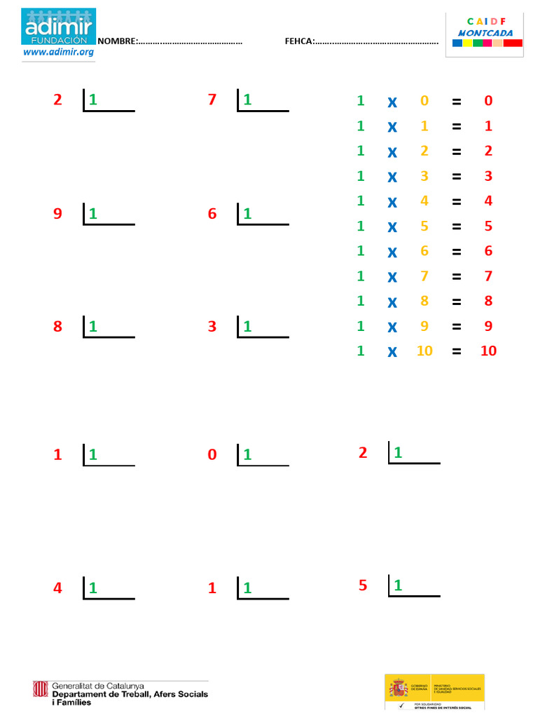 DIVISIONES faciles | PDF