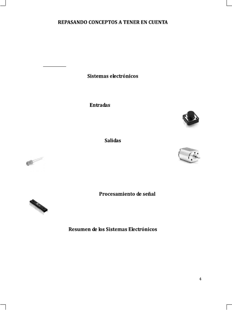 REPASANDO CONCEPTOS-MODIFICADO | PDF | Electrónica | Diodo emisor de luz