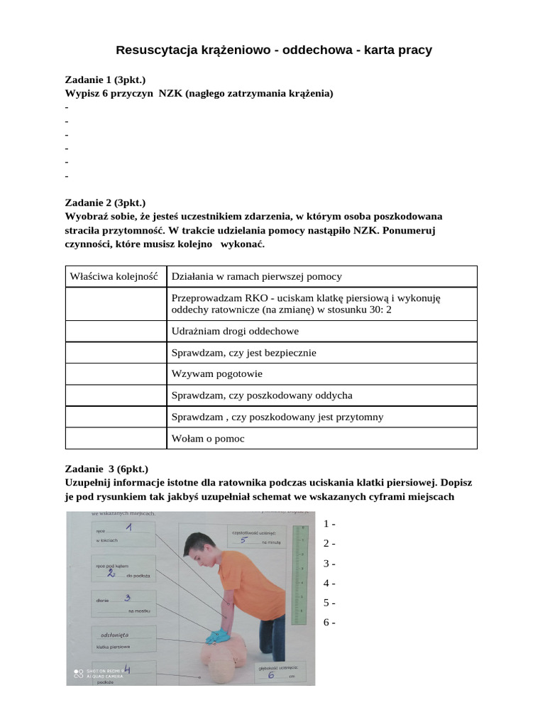 RKO Karta Pracy 2 | PDF