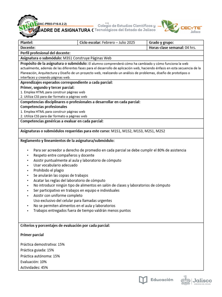 Encuadre Nico | PDF | Aprendizaje