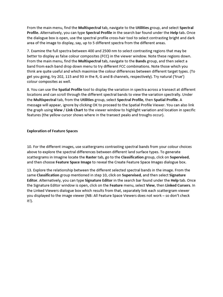 Notes On Finding Menu Tools | PDF | Menu (Computing) | Imaging