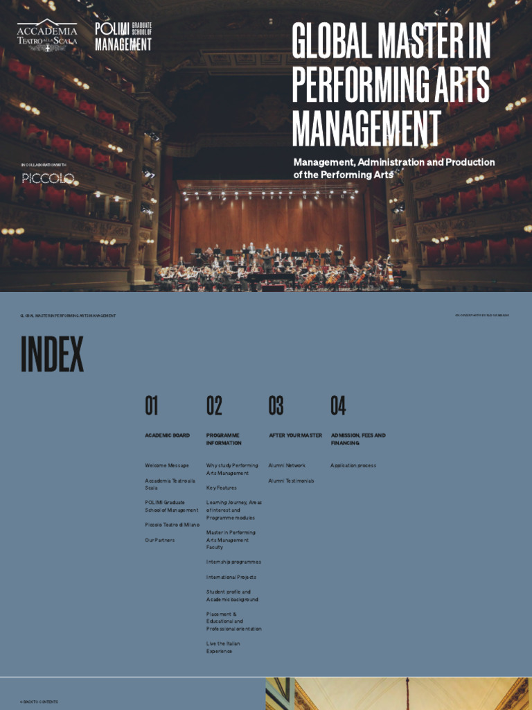 Global Master in Arts Management | PDF | Master Of Business Administration