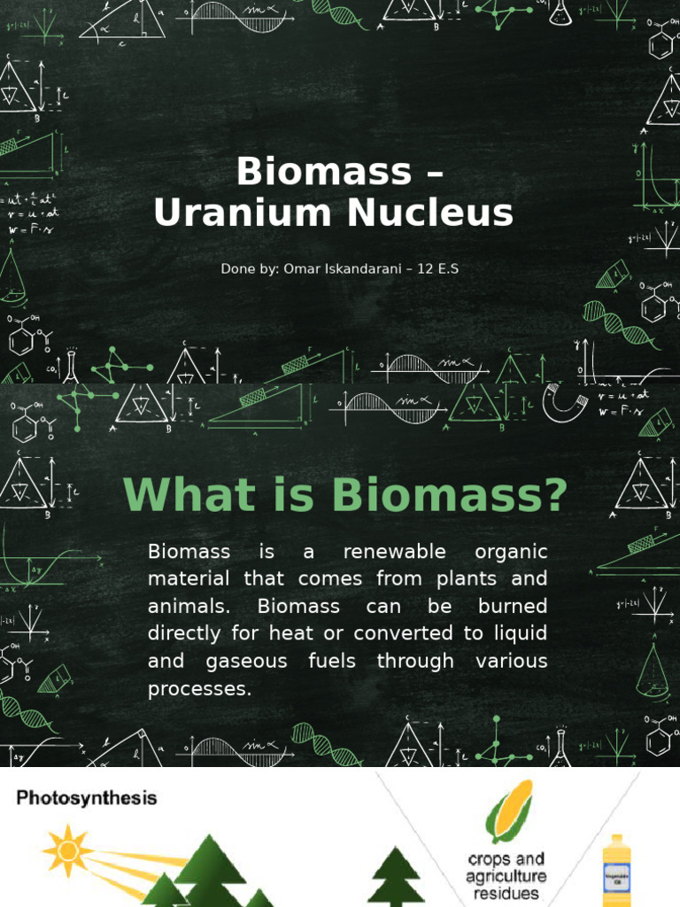Biomass - Uranium Nucleus | PDF | Nuclear Power | Planets