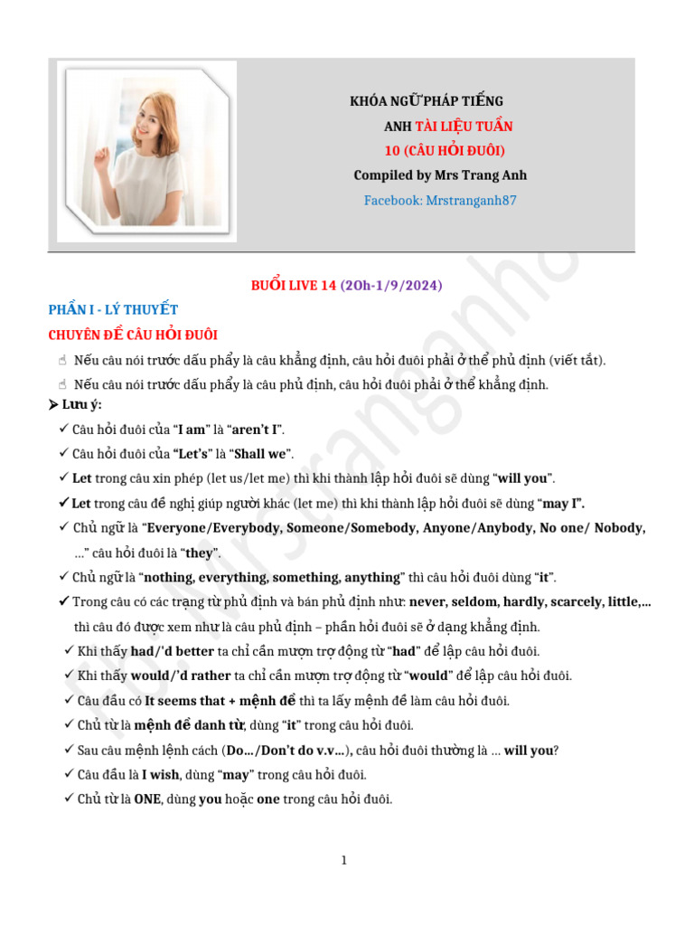 Np-Trang-Anh-Tuan 10 - Cau-Hoi-Duoi-Cau-Gia-Dinh | PDF