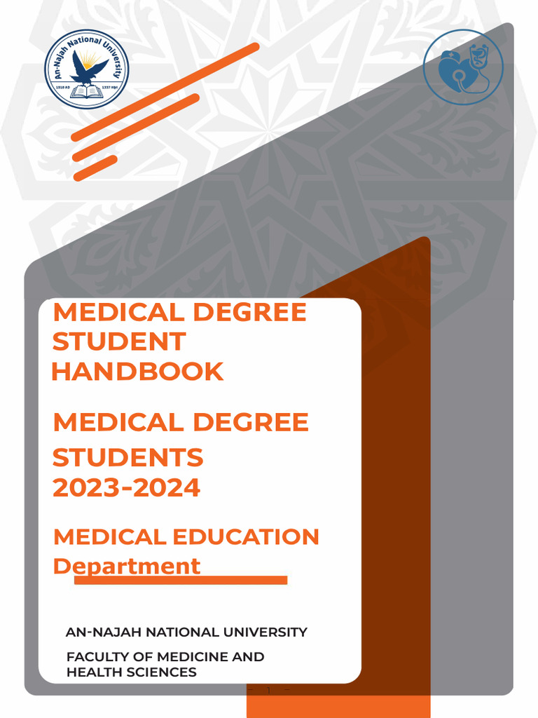 FMHS Medical Degree Student Handbook 2023-24 | PDF | Doctor Of Medicine ...