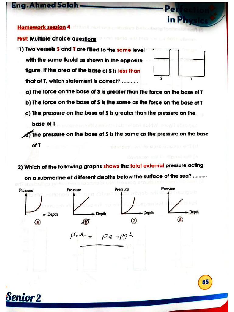 session 4 for physics | PDF