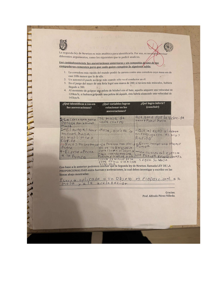 AC01_Leyes de la Dinámica (Leyes de Newton) | PDF