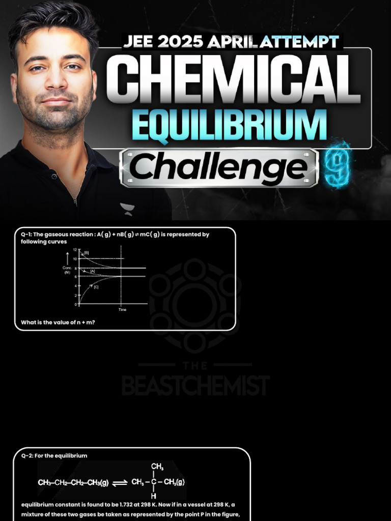 Equilibrium Reactions and Constants Analysis | PDF | Chemical ...