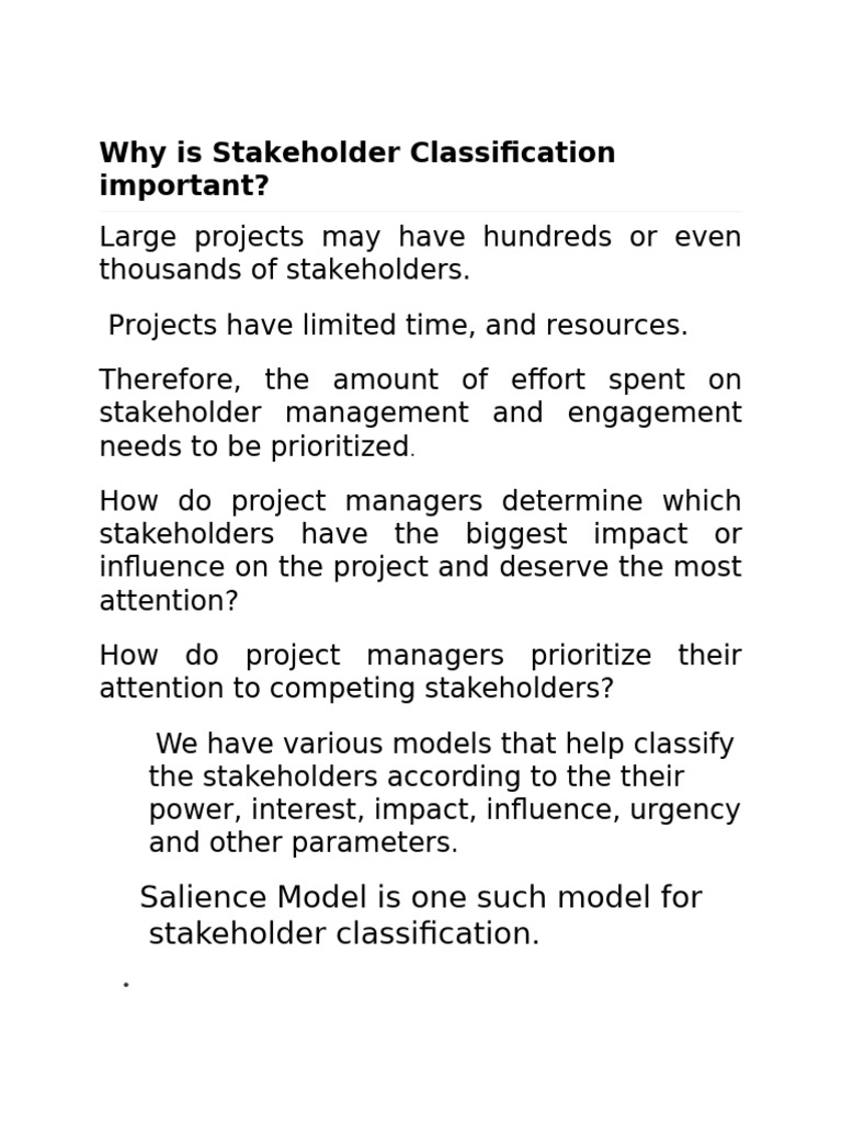 Understanding the Salience Model | PDF