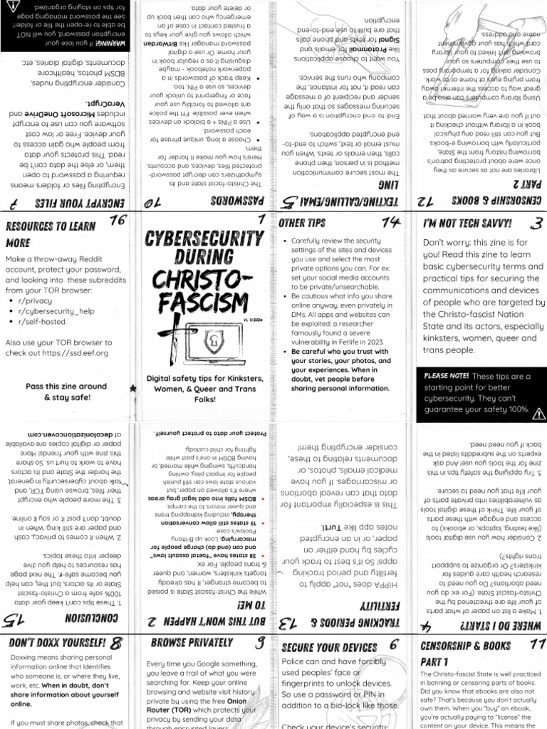 Cybersecurity in Christo Fascism | PDF