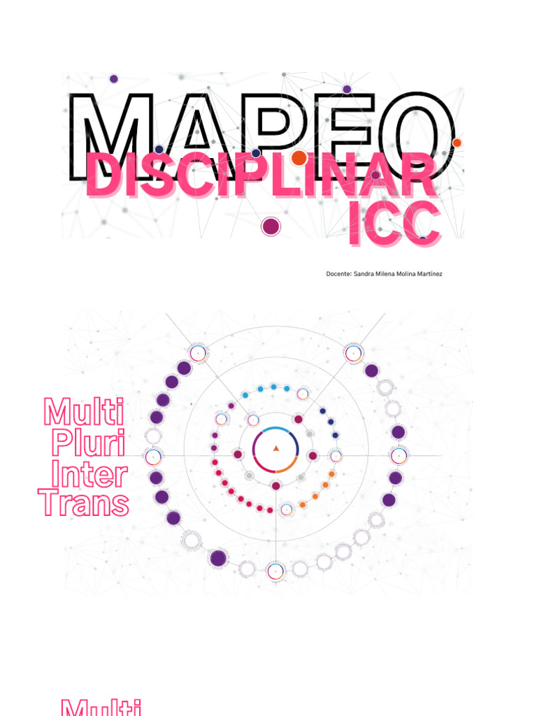 Mapeo Disciplinas ICC2 - SM3 | PDF | Diseño gráfico | Diseño