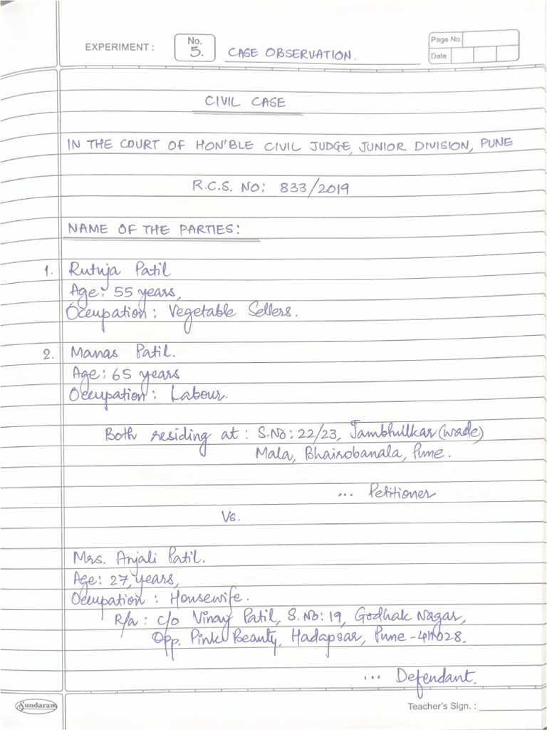 Moot Court Journal | PDF