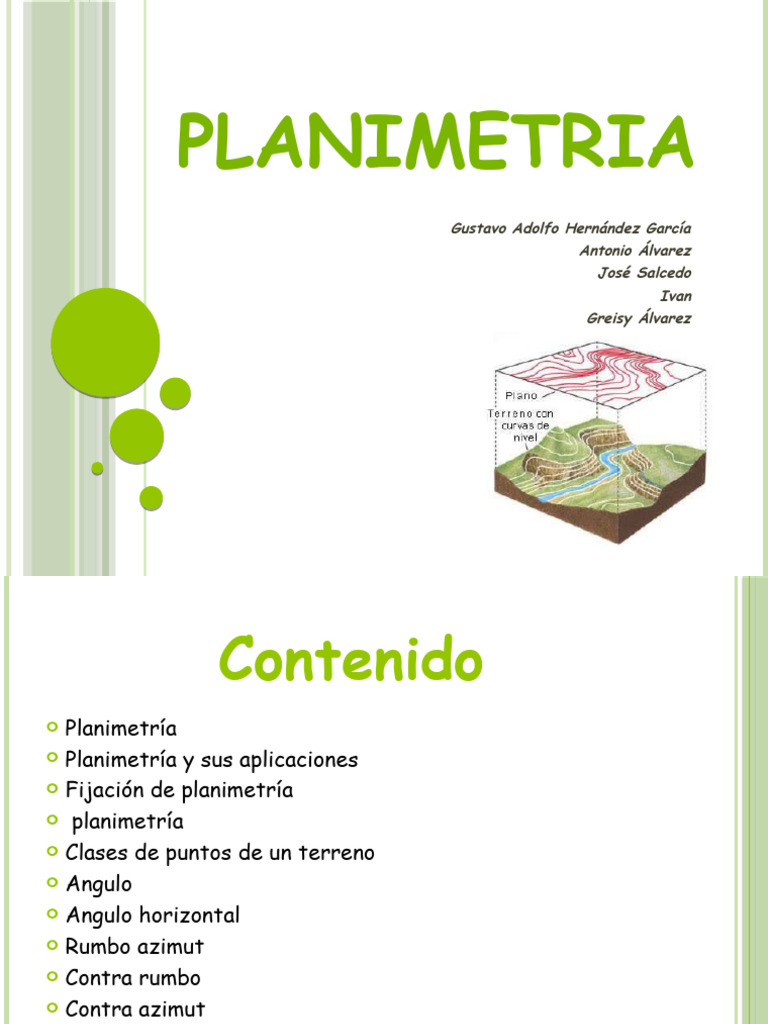 279841366-PLANIMETRIA | PDF | Ángulo | Tierra
