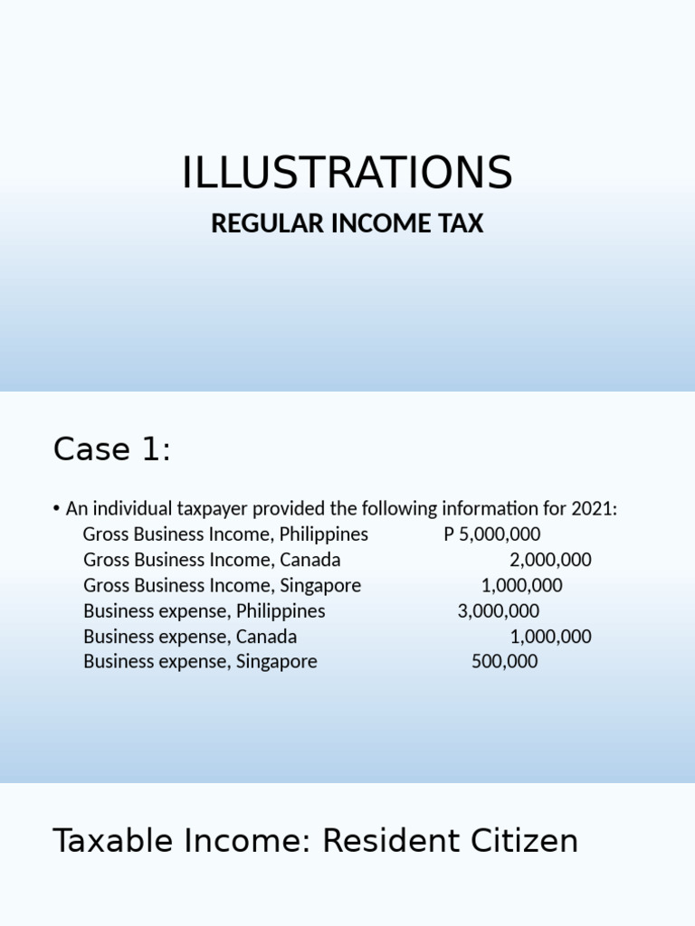 Illustrations Bsa 3a | PDF | Tax Deduction | Taxes