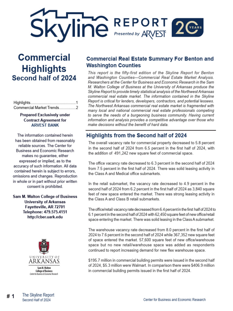 Skyline Report: Commercial Trends in the Second Half of 2024 | PDF