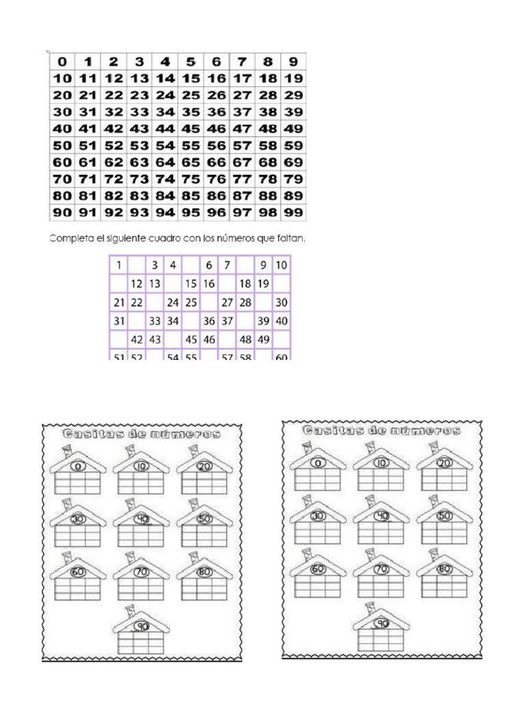 Matematicas Los Numeros 99 | PDF