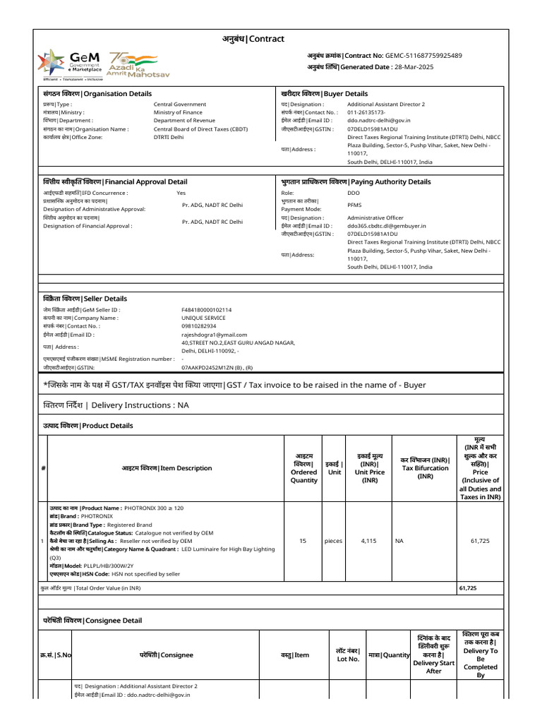 Gem 511687759925489 28032025 | PDF | Light Emitting Diode | Alternating ...