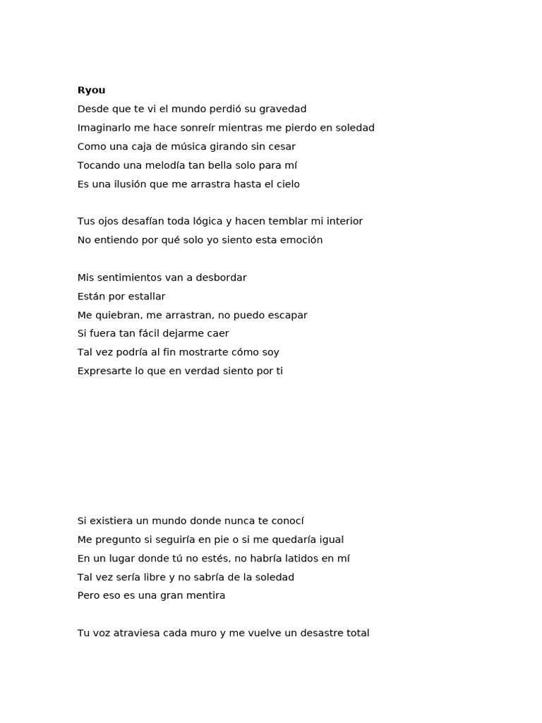 Insert songs Ikinari Anata ni Koishiteiru | PDF | Fenomeno fisico | Cielo