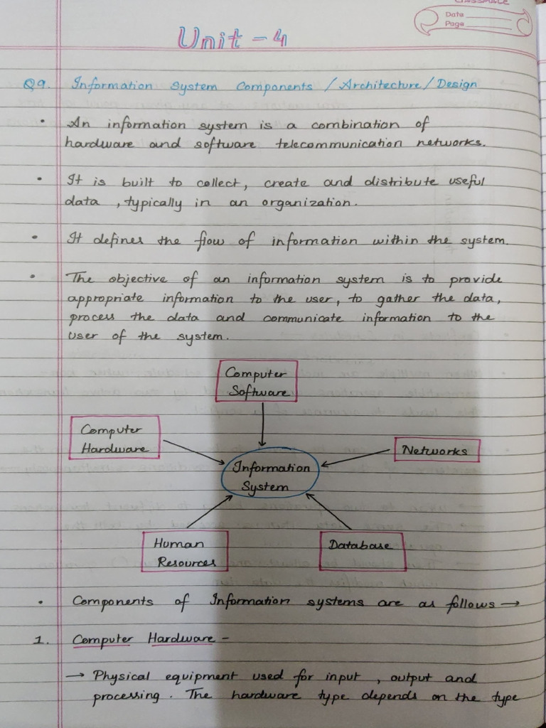 Information System Components, Architecture, Design | PDF | Design ...