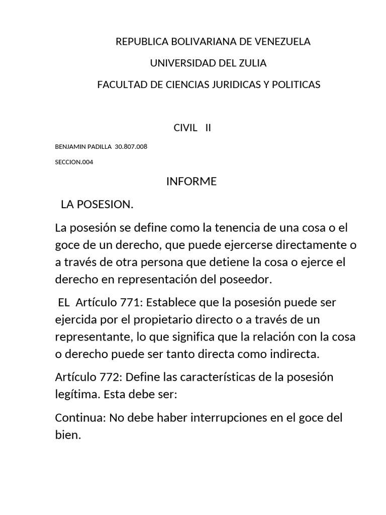IMFORME CIVIL | PDF