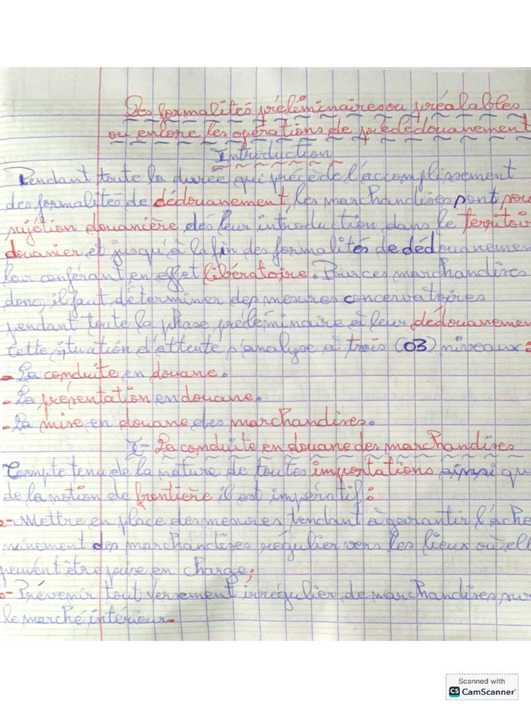 Douane | PDF