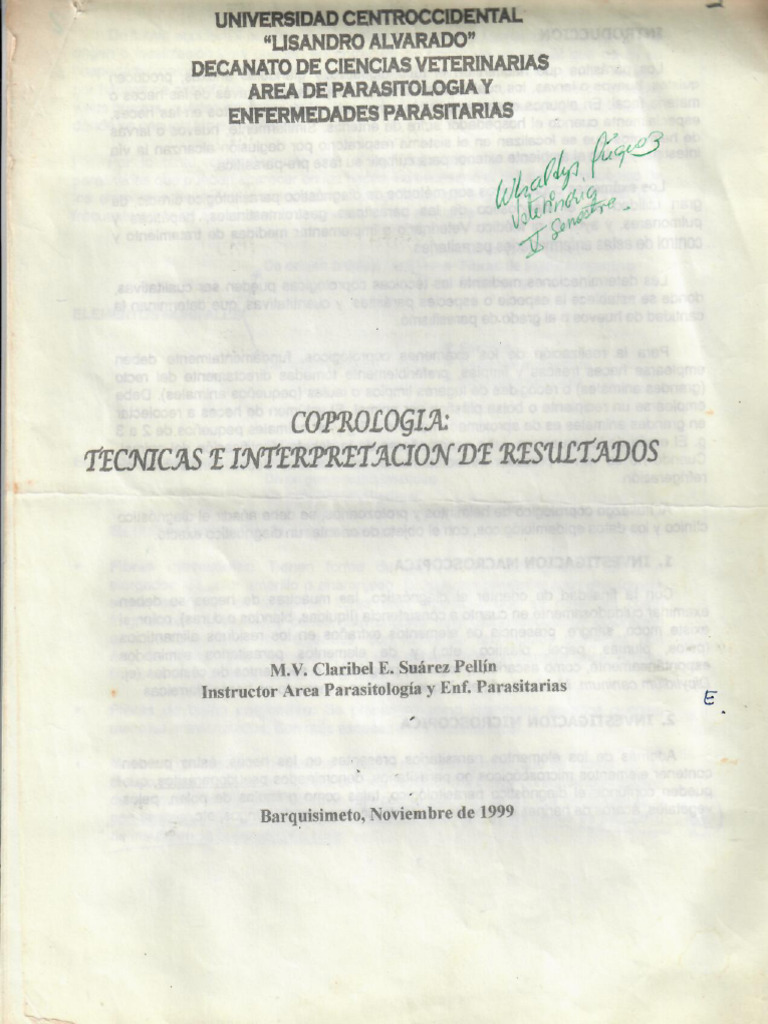 COPROLOGIA 1-Combinado | PDF