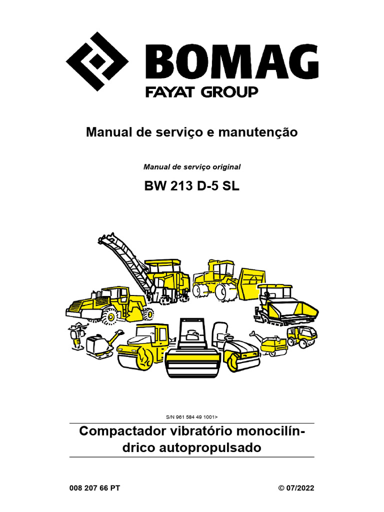 BW 211-213 D5 SL Manual | PDF | Dirigir | Motores