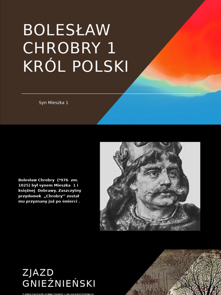 Bolesław Chrobry 1 Król Polski | PDF