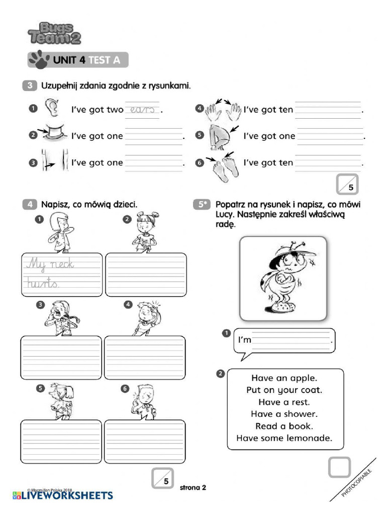 bUGS tEAM 2 UNIT 3-3 | PDF