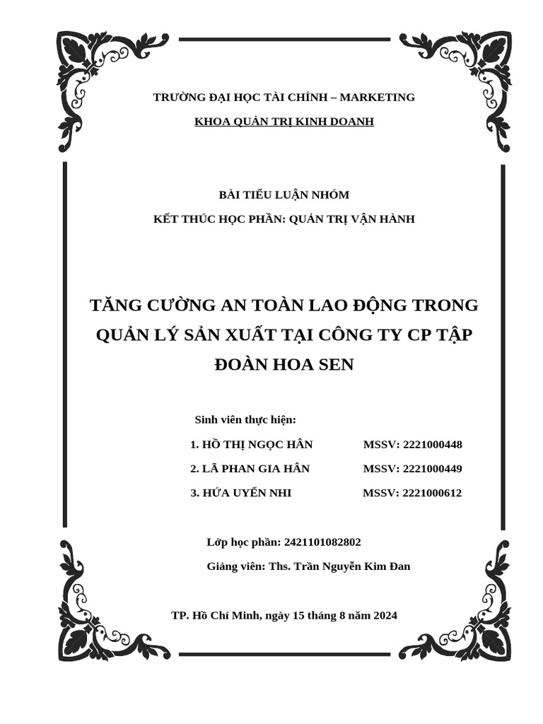 QTVH KTHP Final | PDF