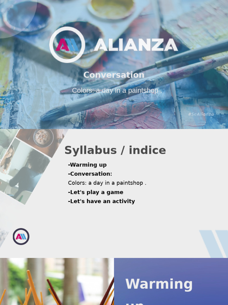 Conversation (Colors A Day in A Paintshop .) | PDF | Color | Vision