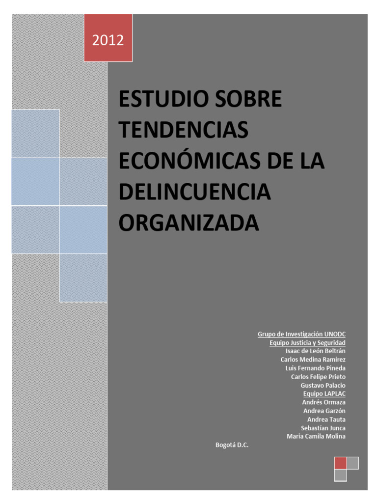 Estudio Delincuencial | PDF | Crímenes | Crimen y violencia