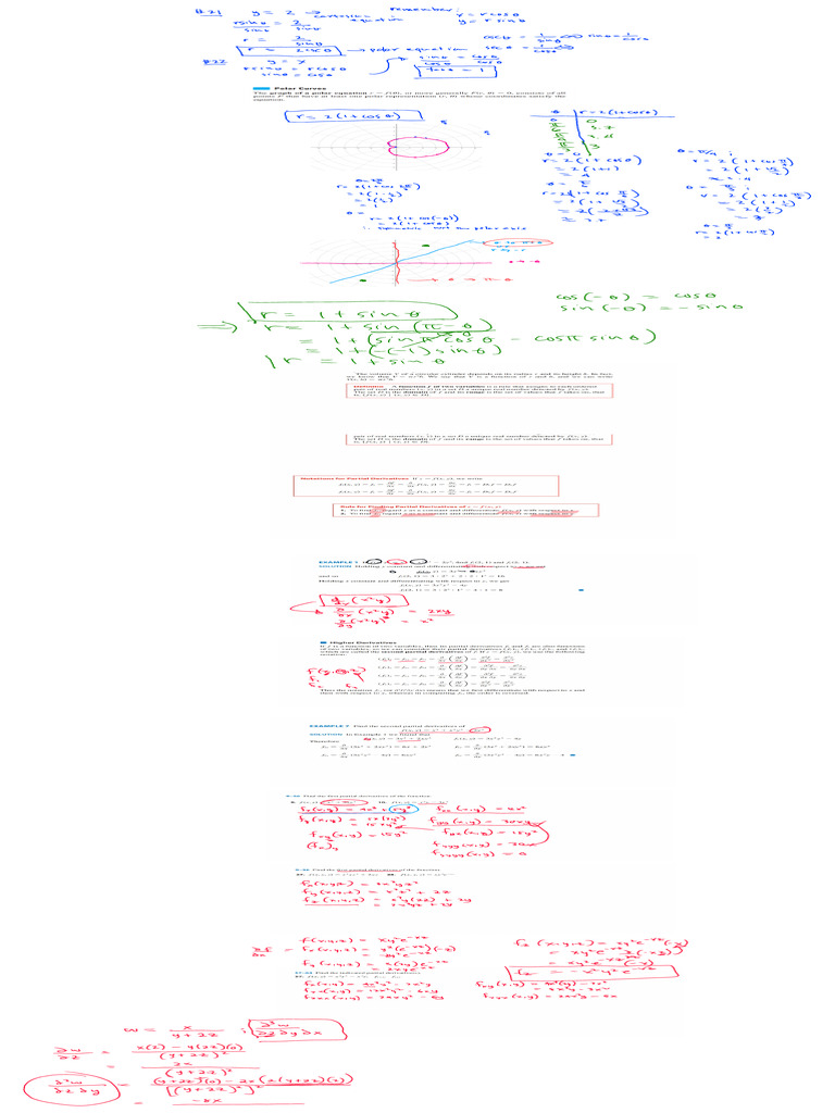 Graphing and Partial Derivatives | PDF