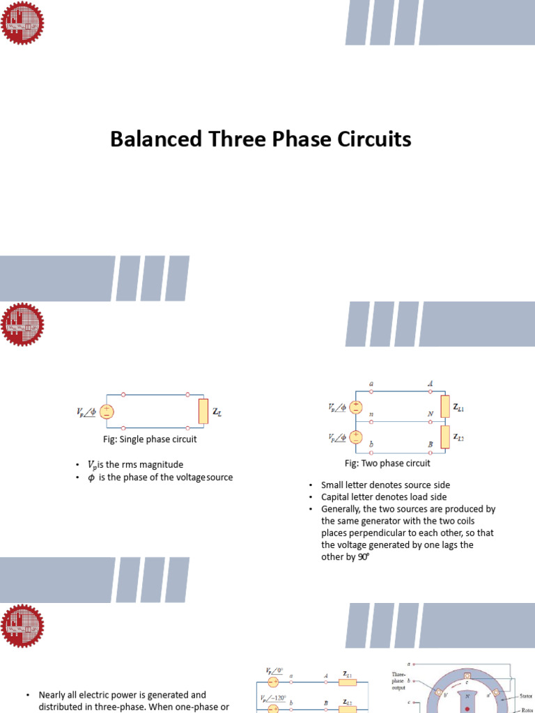 9_Balanced_3phase_Circuits | PDF | Electrical Engineering | Electronic Engineering