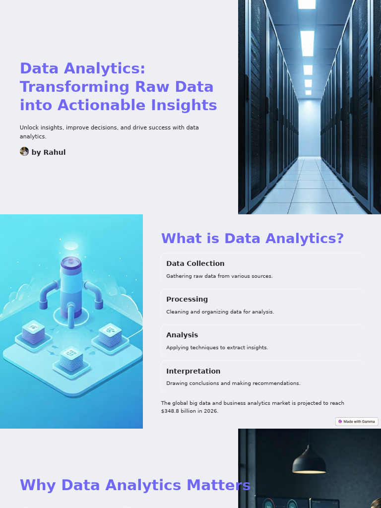 Data Analytics Transforming Raw Data Into Actionable Insights | PDF | Analytics | Data Analysis