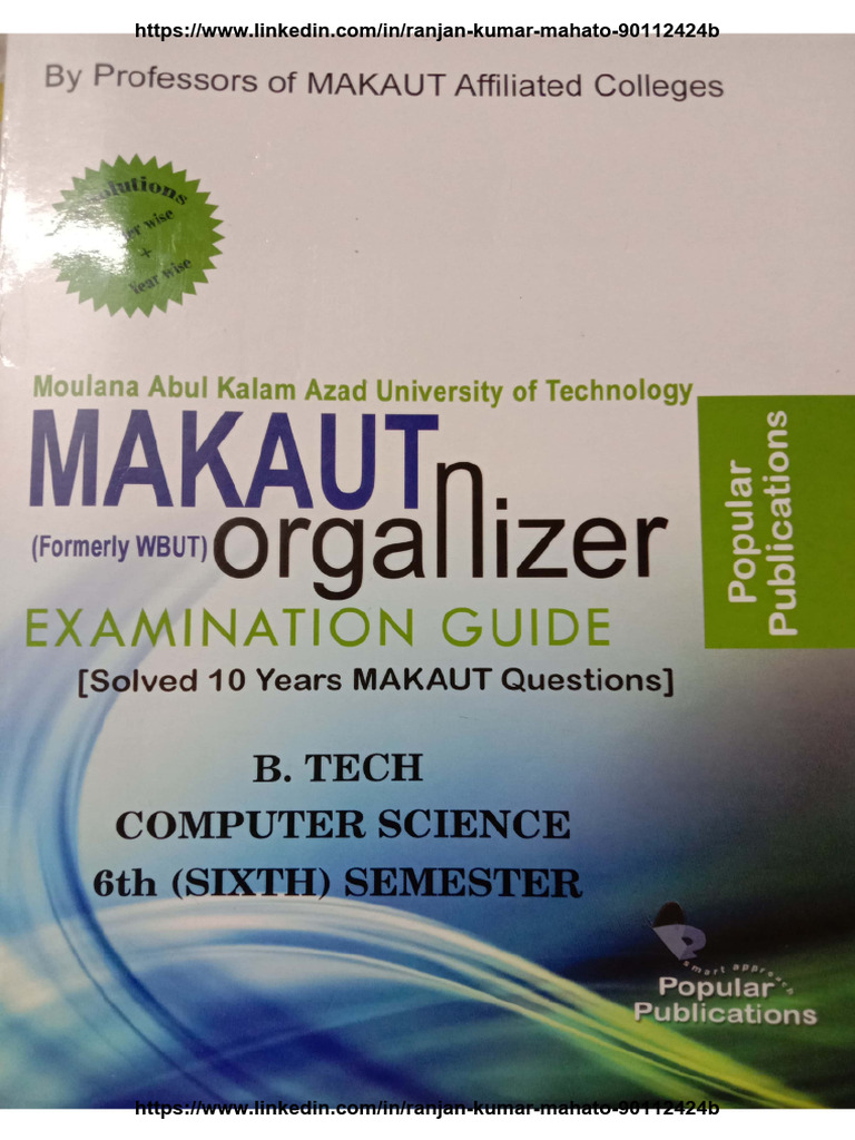 6th Sem - 2023 Organizer - Watermark - Watermark | PDF