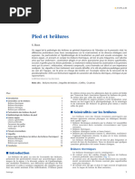 Évaluation des Brûlures : Règle de Wallace | PDF