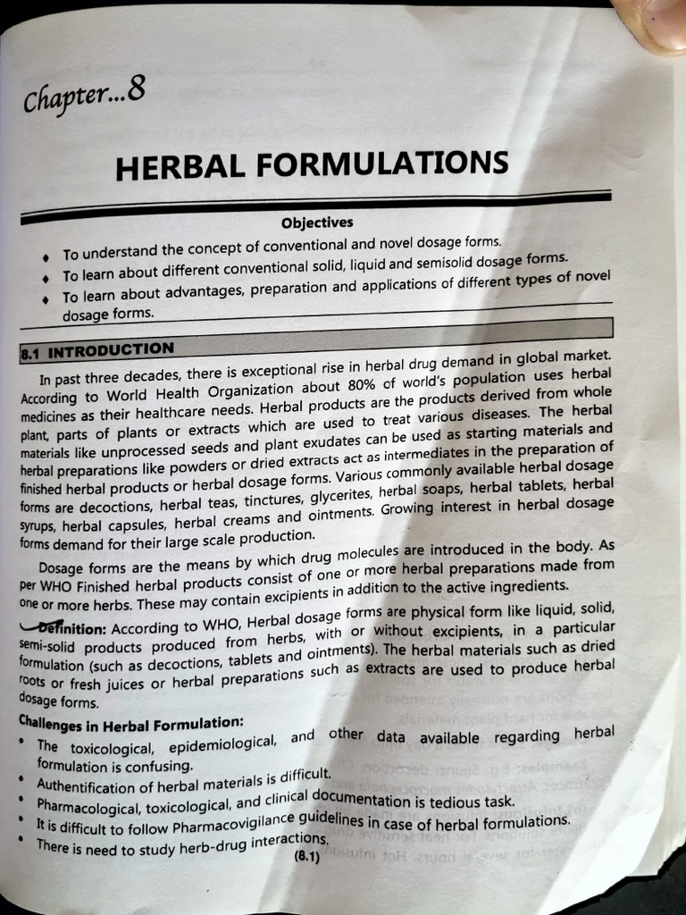 Herbal Formulations | PDF | Tablet (Pharmacy) | Pharmaceutical Formulation