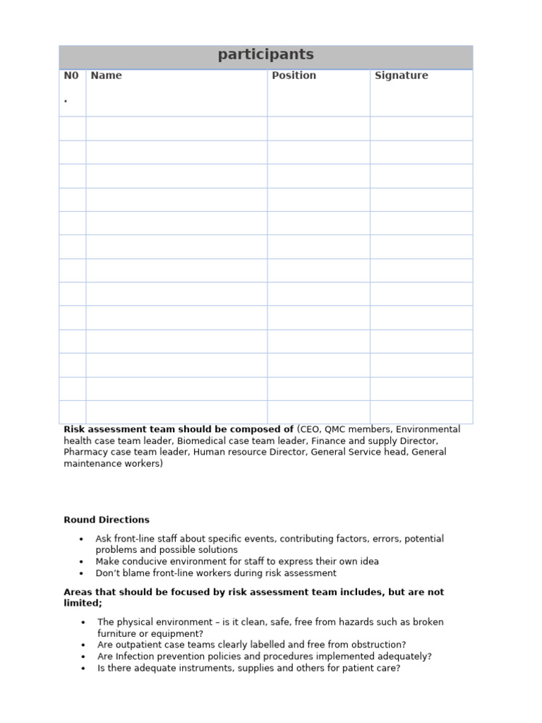 Hid_Safety walk round participants | PDF