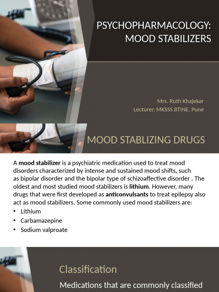 Mood Stabilizers - Lithium Hterapy | PDF | Bipolar Disorder | Mood ...