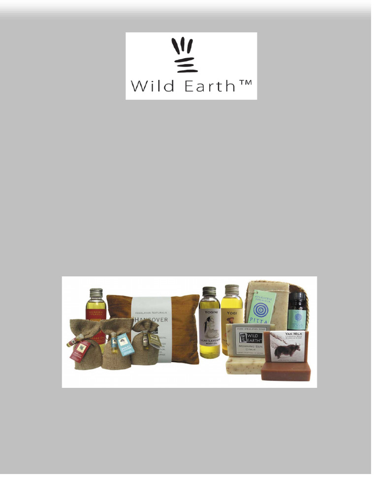 Wild Earth Product Catalogue 2012-2013 | PDF | Water | Soap