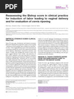 Bishop Score: Cervical Assessment Guide | PDF