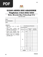 Soalan Uasa RBT Tingkatan 2 | PDF