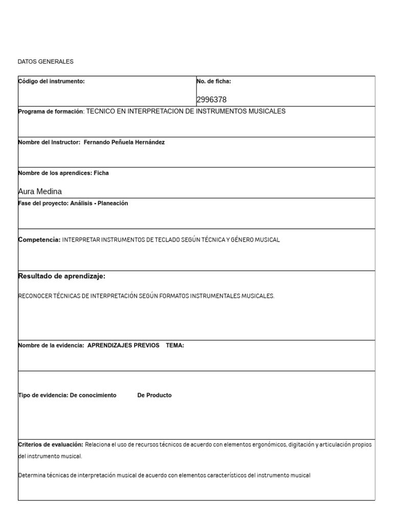 Evaluación Autodiagnóstico ANALISIS-PLANEACION INTERPRETAR FICHA TRIMEST - 20240802 - 135800 ...