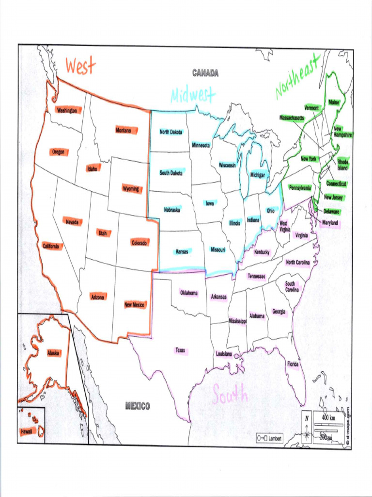 USA Map | PDF